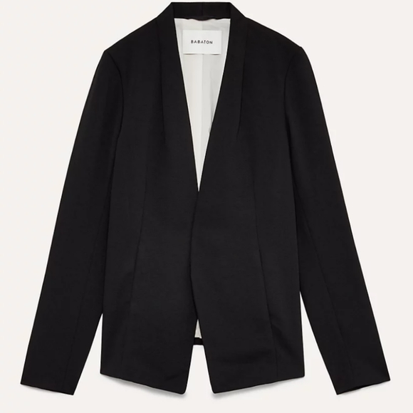 Babaton | Jackets & Coats | Babaton Keith Blazer Jacket Black Open ...